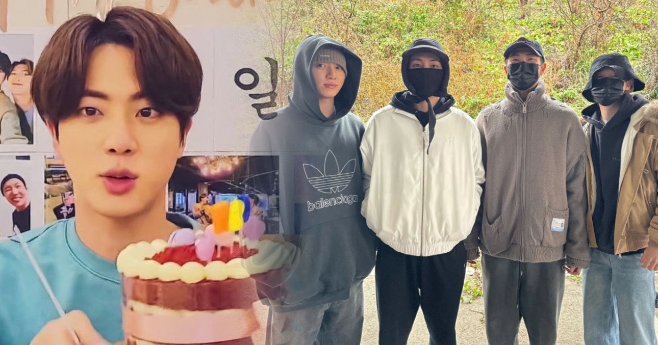 Jin Celebrated His Birthday With BTS Members? The Chef In His Division ...