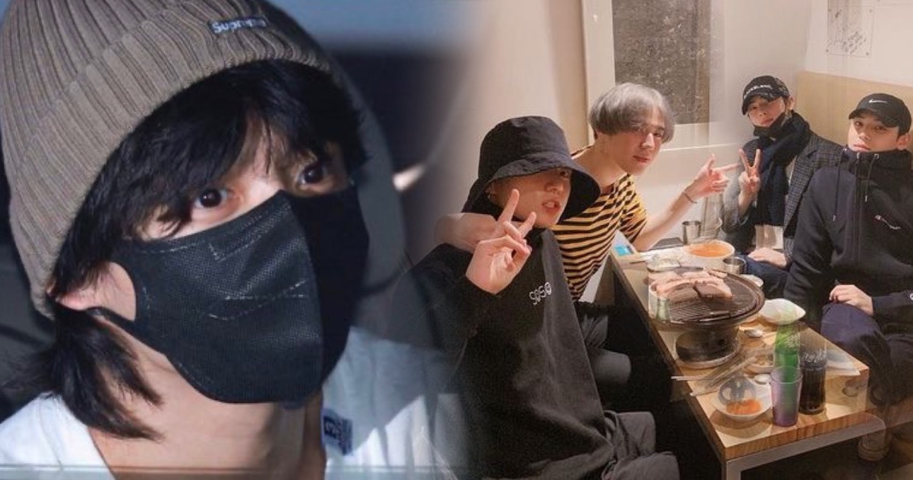 Jungkook Is Spotted Hanging Out With 97-line Last Night And Draws A Friendship Artwork For The ...