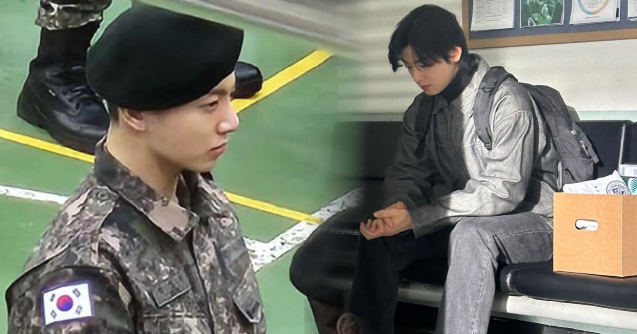 The Identity Of 2 Famous Idols Visiting Jungkook In The Military ...
