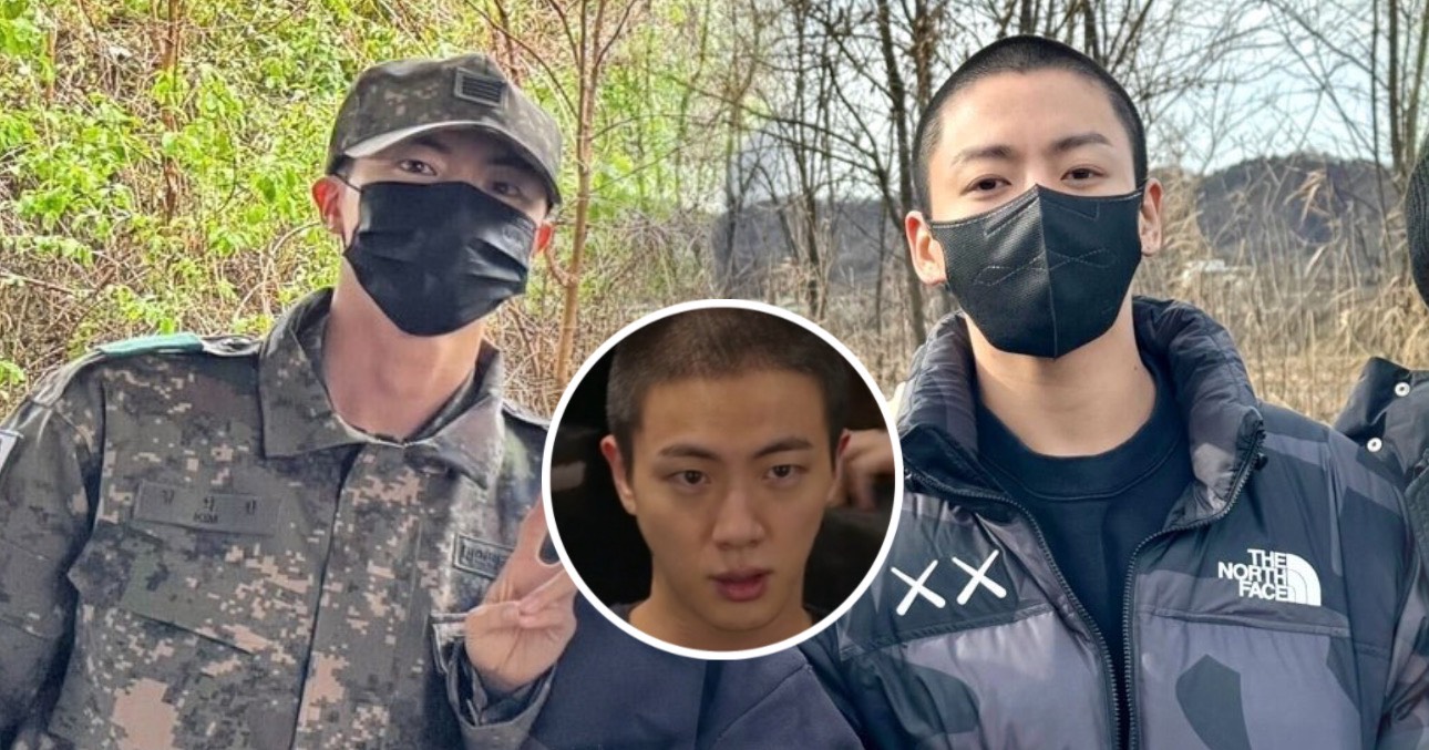 Jungkook Did This On The Day Jin Shaved His Head, Making His Older ...