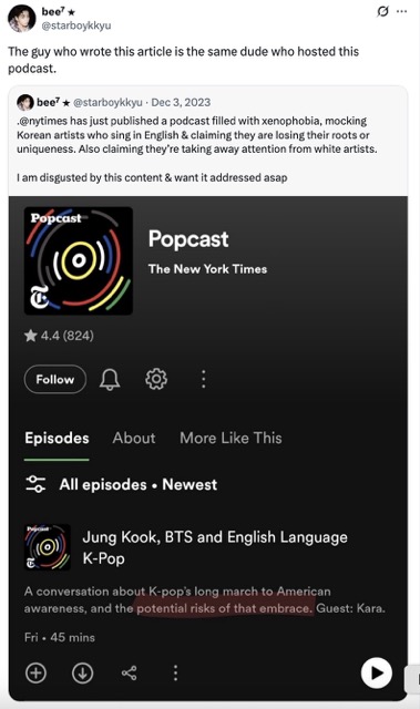 New York Times Accused Of Clout-chasing By Mentioning BTS In The ...