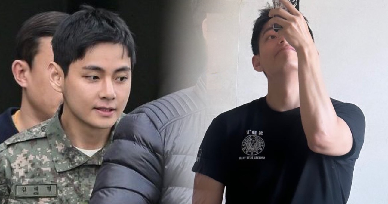 A Soldier Revealed That V Got A Famous Idol Girlgroup & Wooga Squad ...